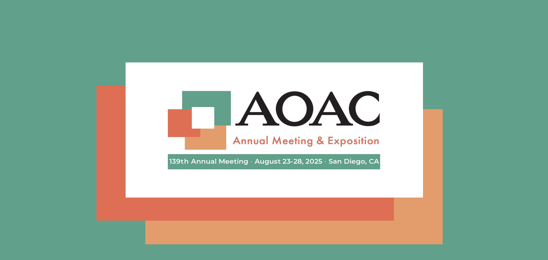 2025 AOAC INTERNATIONAL Annual Meeting & Exposition - Clinisys